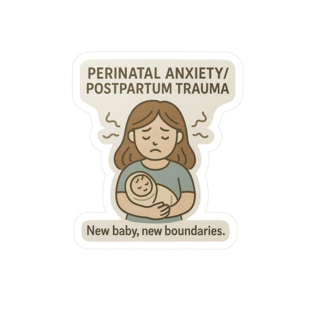 Postpartum Support Vinyl Decal: New Parent Mental Health Sticker - Etsy