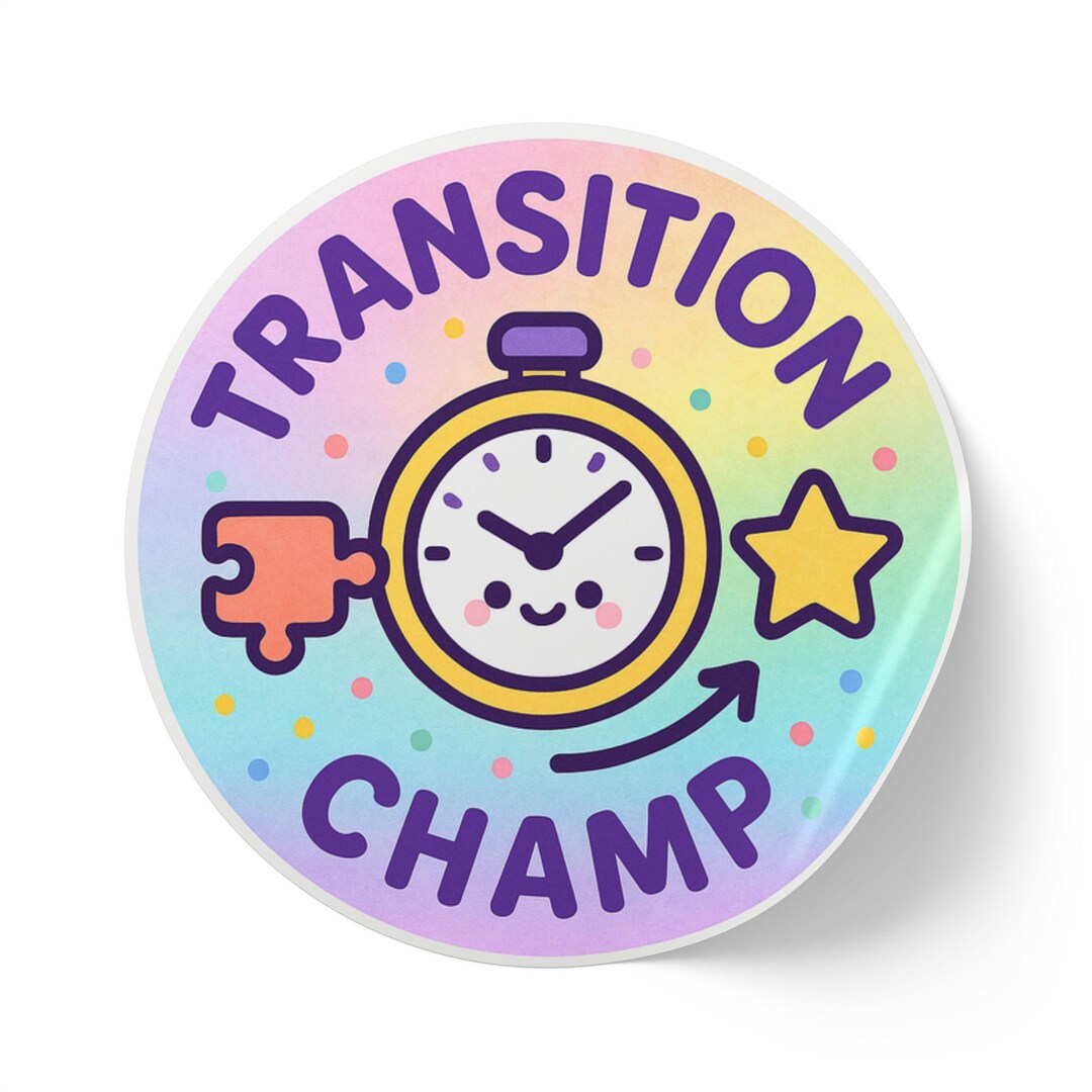 Transition Champ Sticker Roll: Classroom Reward Labels (50/100/250, 1 ...