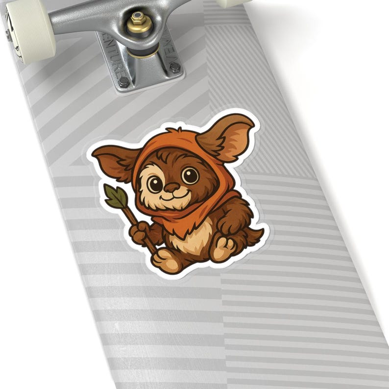 Ewok Gizmo Hybrid Sticker, Fun Laptop Decor, Kids Room Art - Etsy