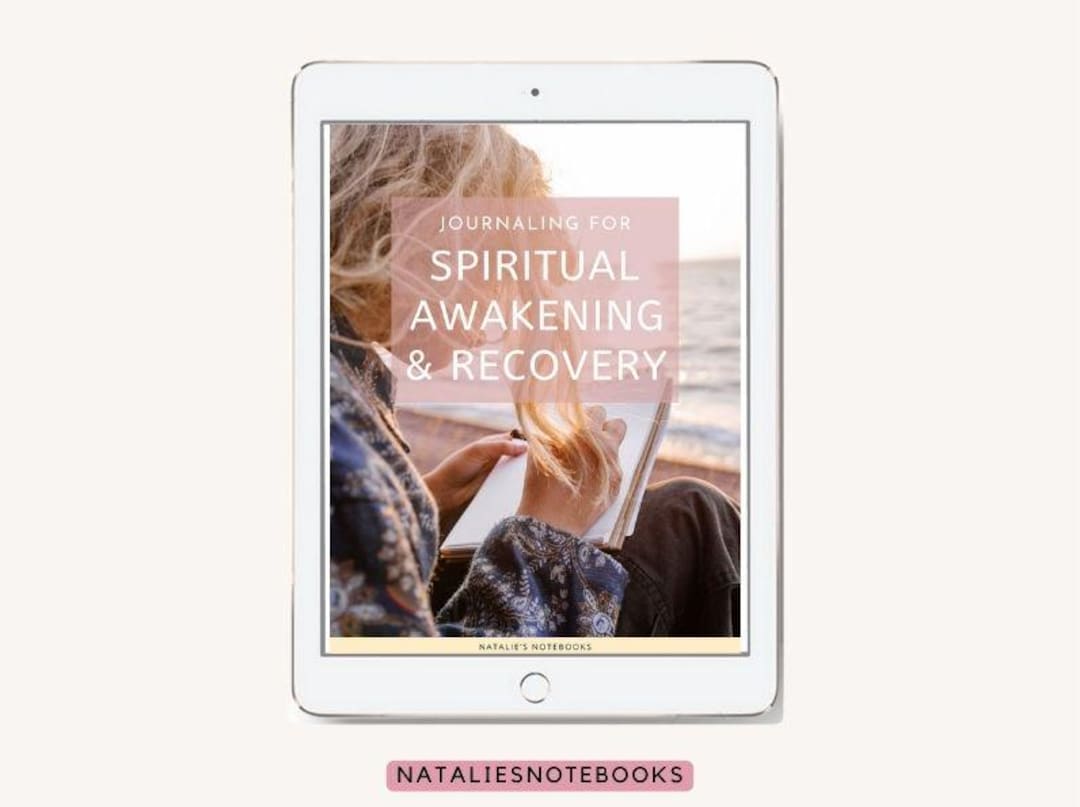 Spiritual Awakening & Recovery Workbook - Etsy