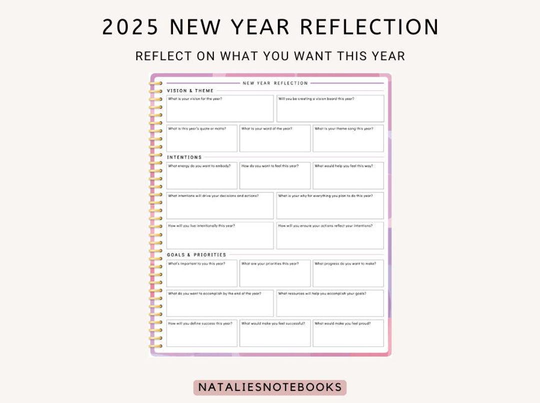 New Year Reflection for 2025 | Over 50 Prompts! - Etsy