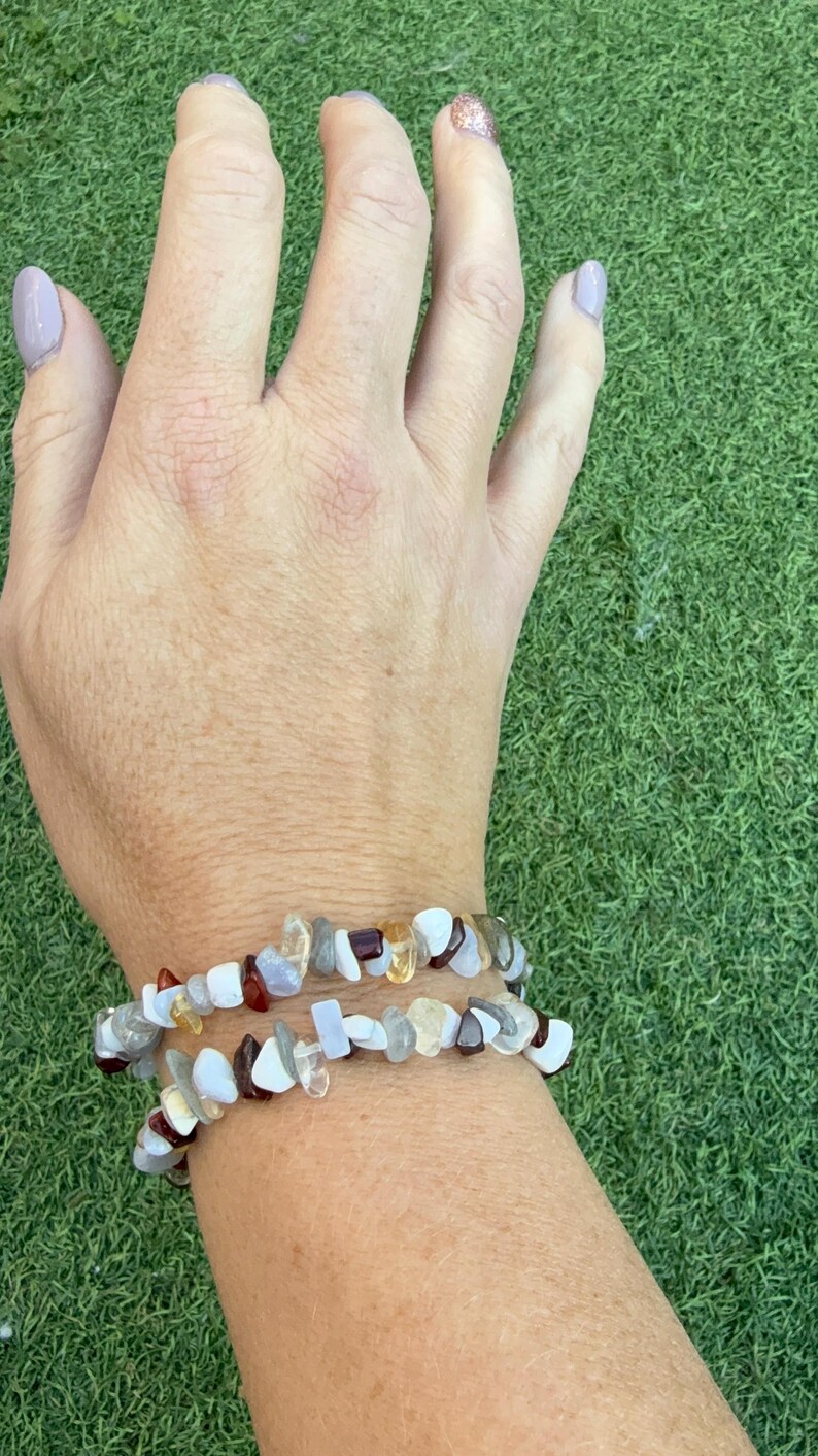 Gemini Crystal Healing Bracelet | Clarity • Communication • Balance ...