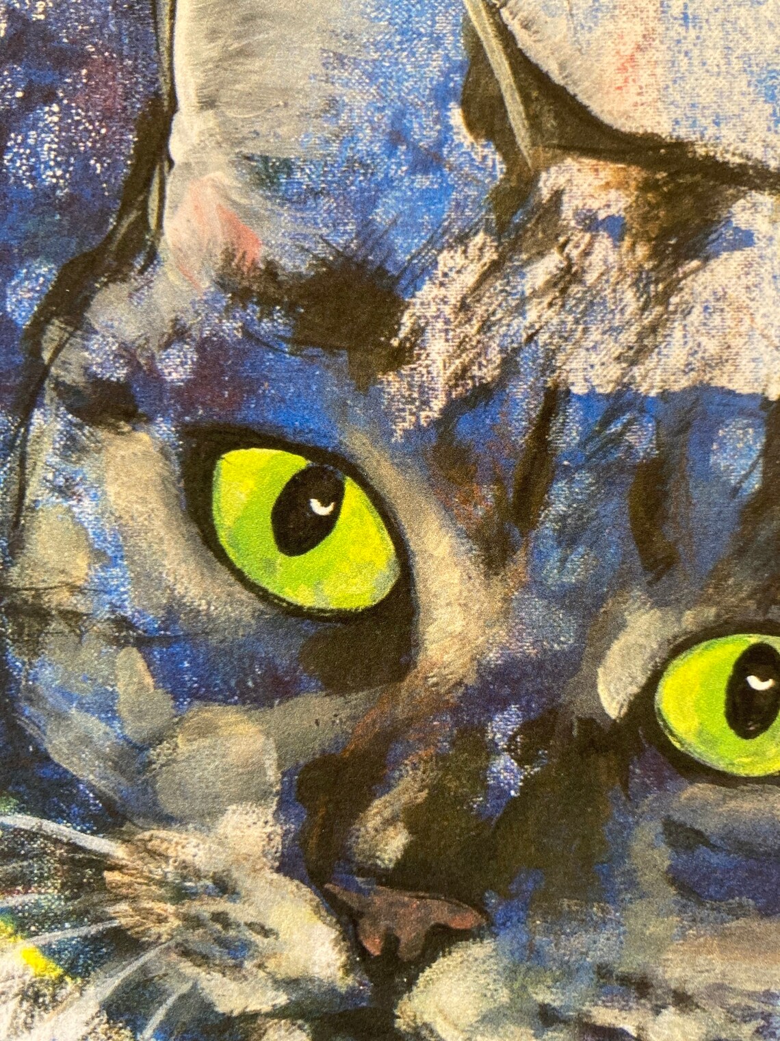 Tabby Cat Molly Signed Limited Edition Giclee Print From Original ...