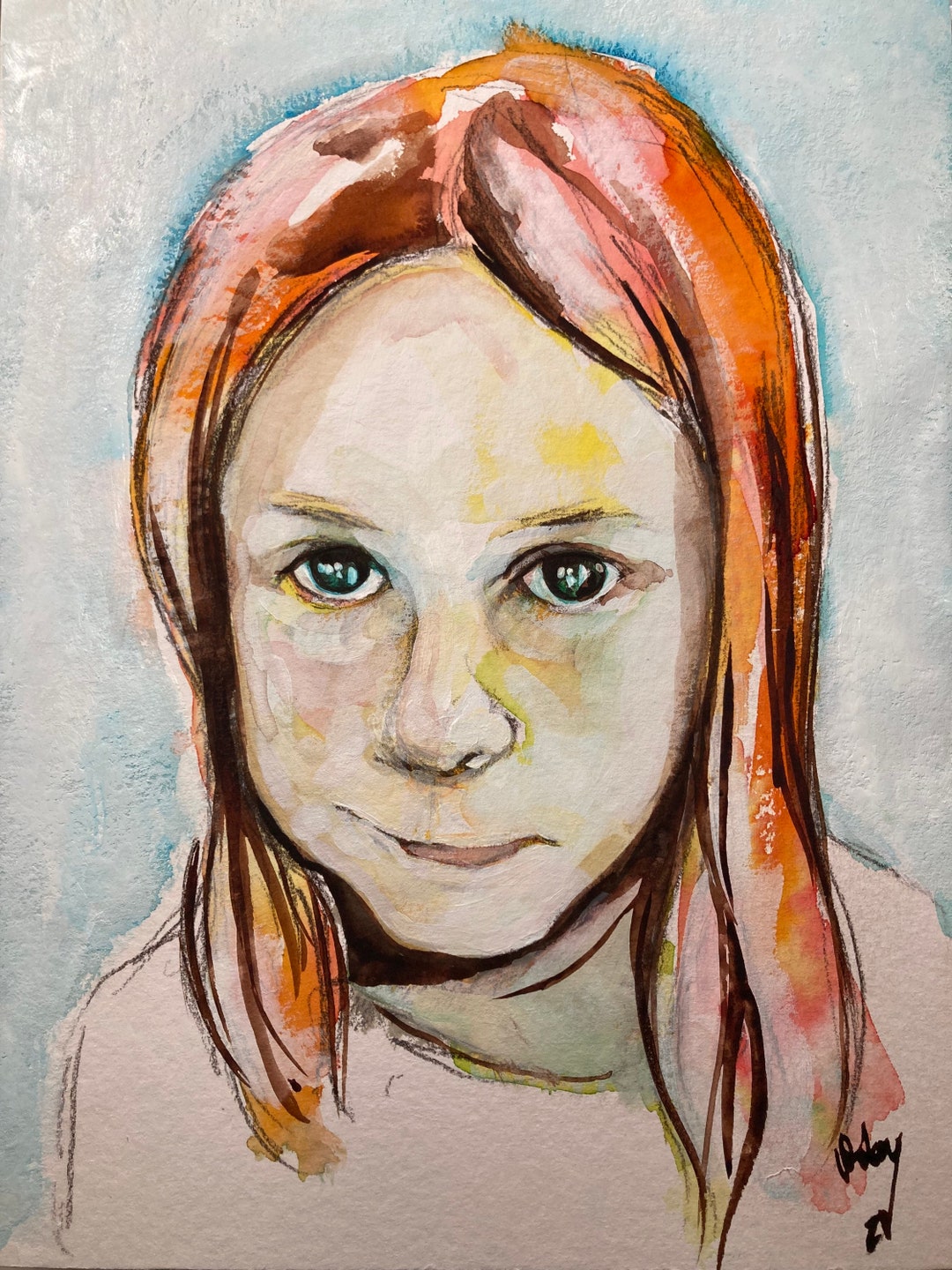 Commission Portrait Same Style Painting Using Your Photo - Etsy