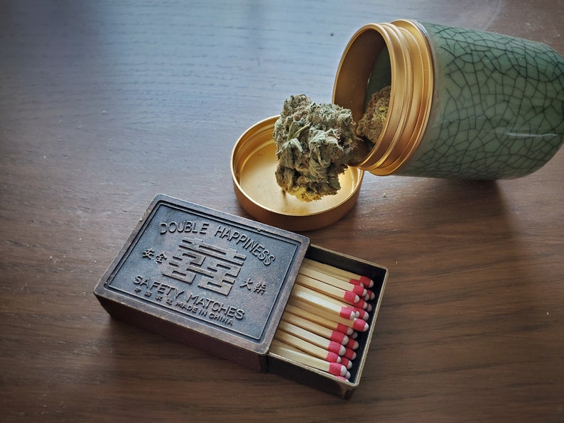 Unique Antique Brass Chinese Metal Matchbox / Match Box - Etsy UK