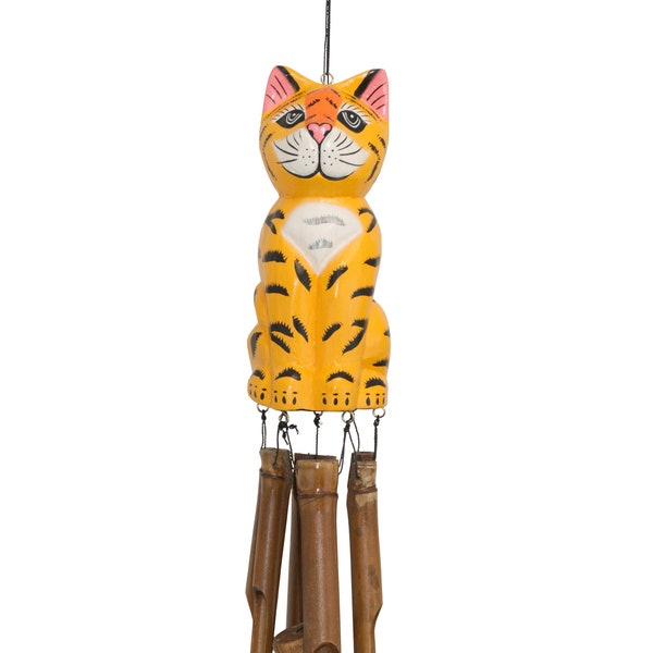 Cat Wind Chime - Etsy