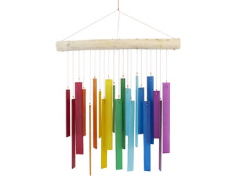 Rainbow Wind Chime | Etsy
