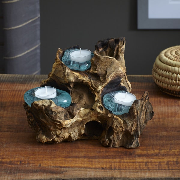 Candle Holder Glass - Etsy