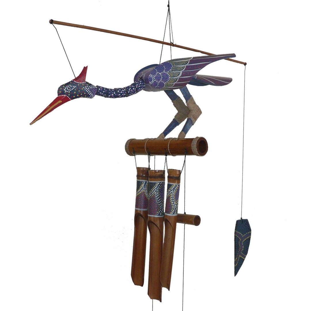 Passion Bird Bobbing Head Wind Chime - Etsy
