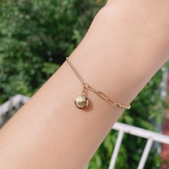 Smiley Face Armband Emoji Armband Happy Face Armband - Etsy Nederland