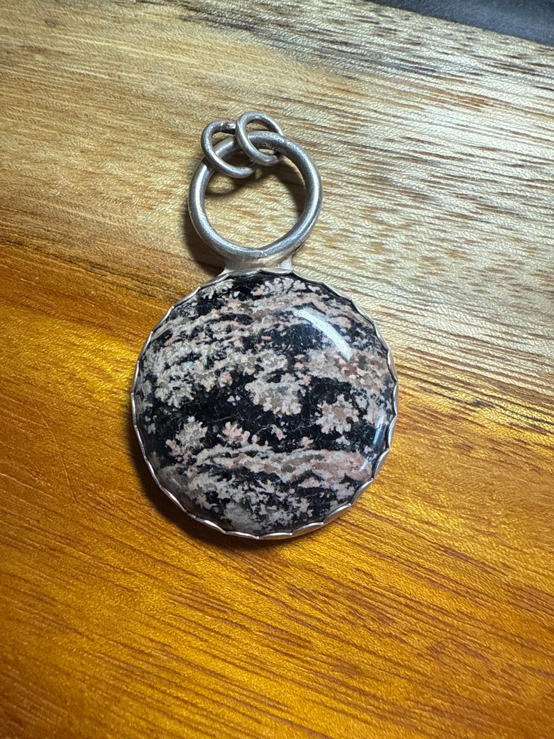 Fireworks Obsidian Pendant - Etsy