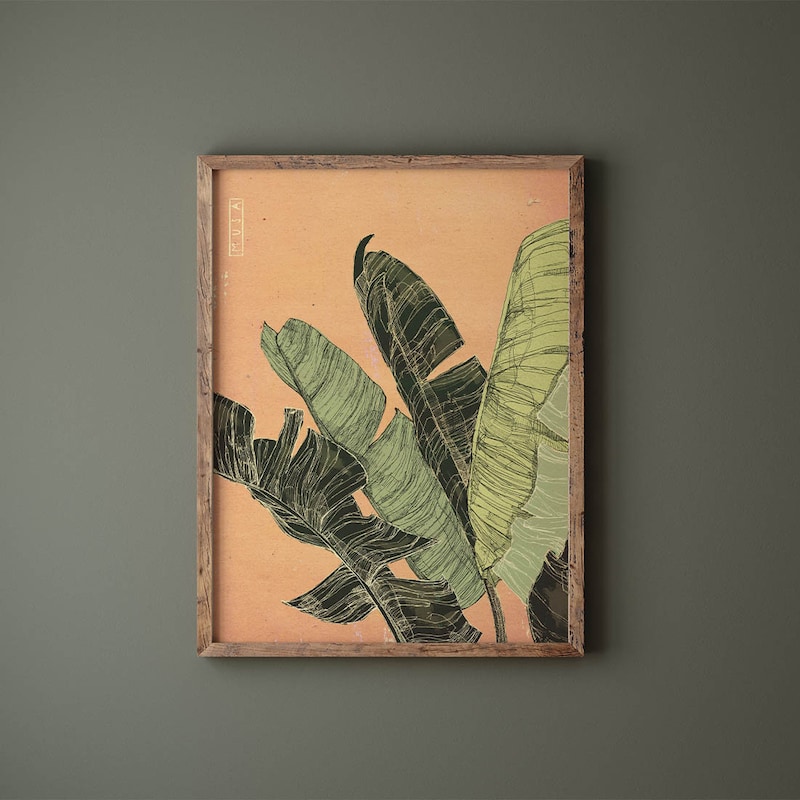 Banana Leaf - Etsy