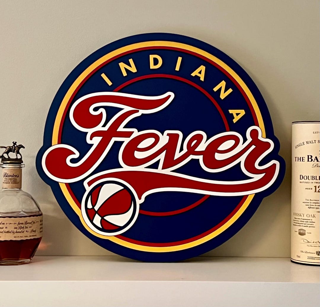 18 Wooden Indiana Fever Sign - Etsy