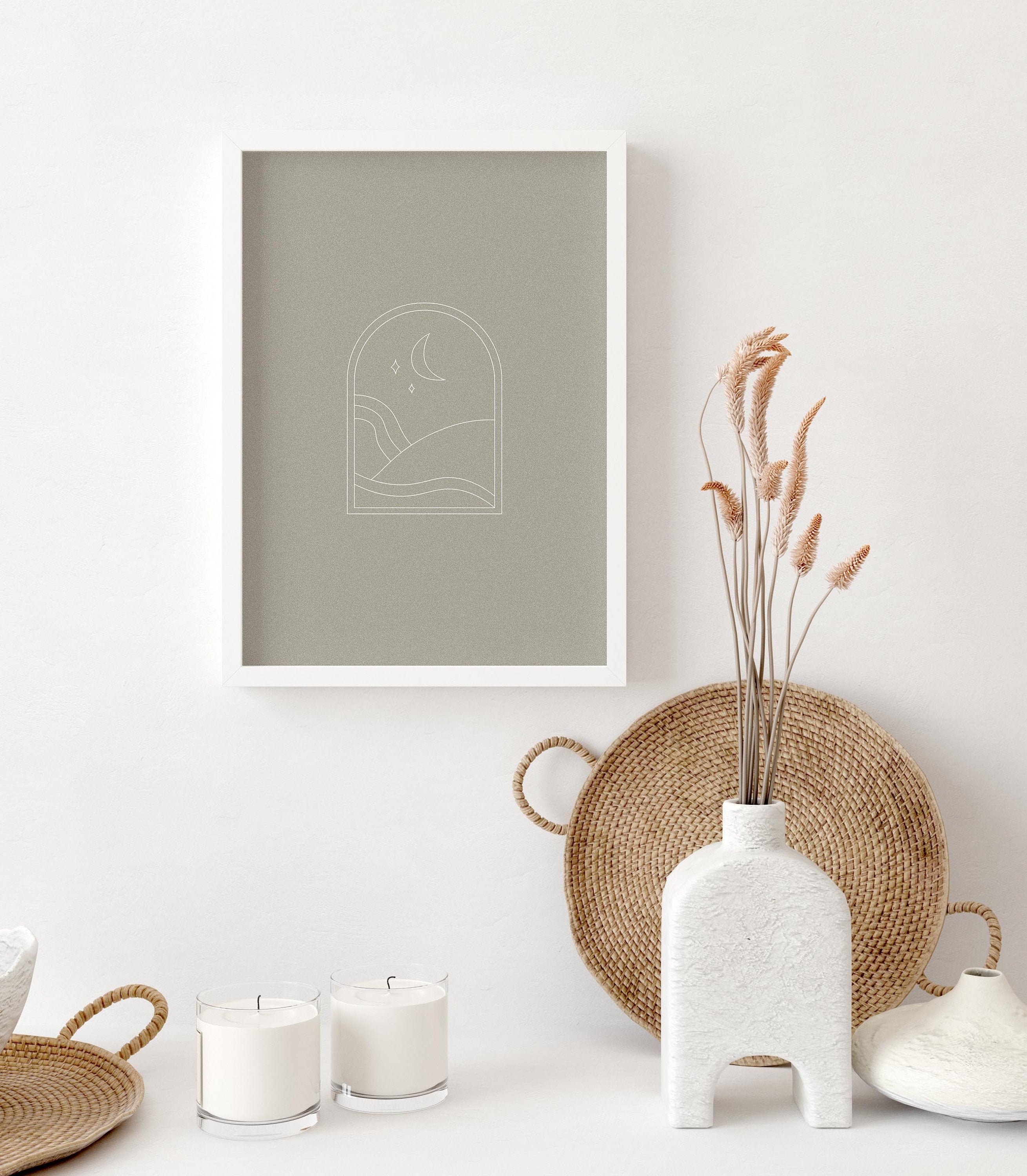 Boho Arch Window - Printable - 8x10 - Etsy