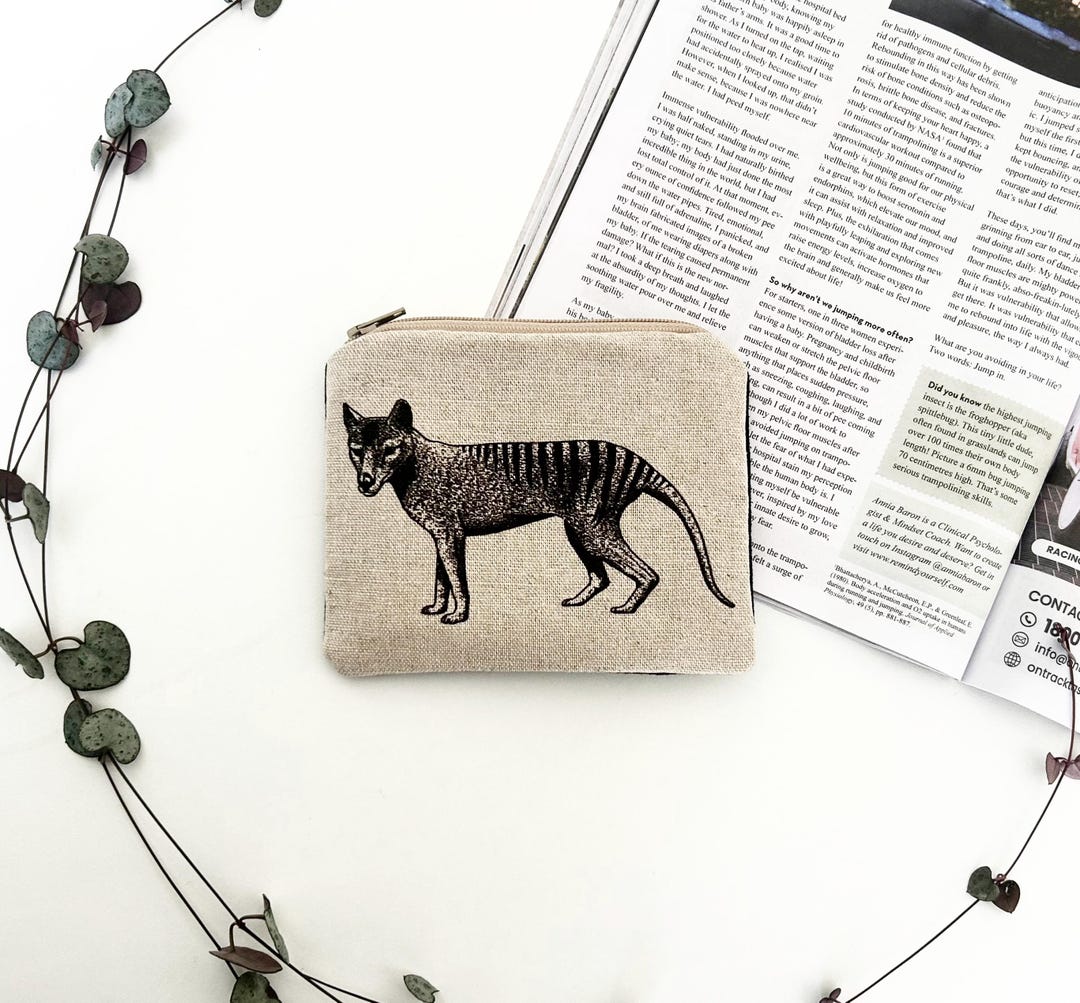 Tasmanian Tiger Coin Purse - Etsy