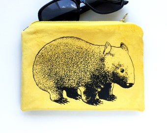 Hand Printed Purse | Etsy