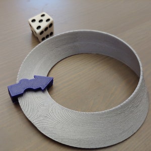 Mobius Strip With Arrow, 3d Printed Math Demonstration - Etsy
