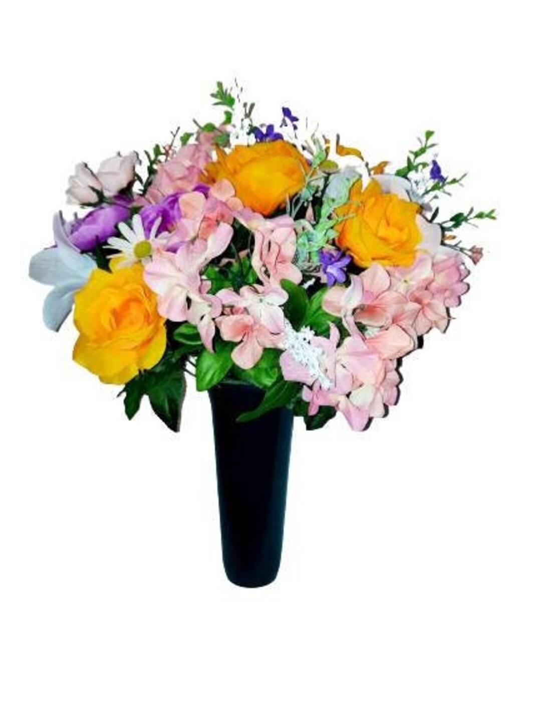 Beautiful Spring Cemetery Arrangement, Tropical Grave Decoration ...