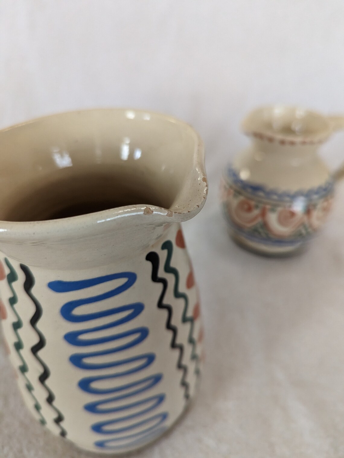 Tea/mocha Set pitcher Creamer Sugar Dish German - Etsy