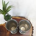Vintage German Pewter Cups/goblets Hunting Cups Raised - Etsy