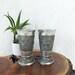 Vintage German Pewter Cups/goblets Hunting Cups Raised - Etsy
