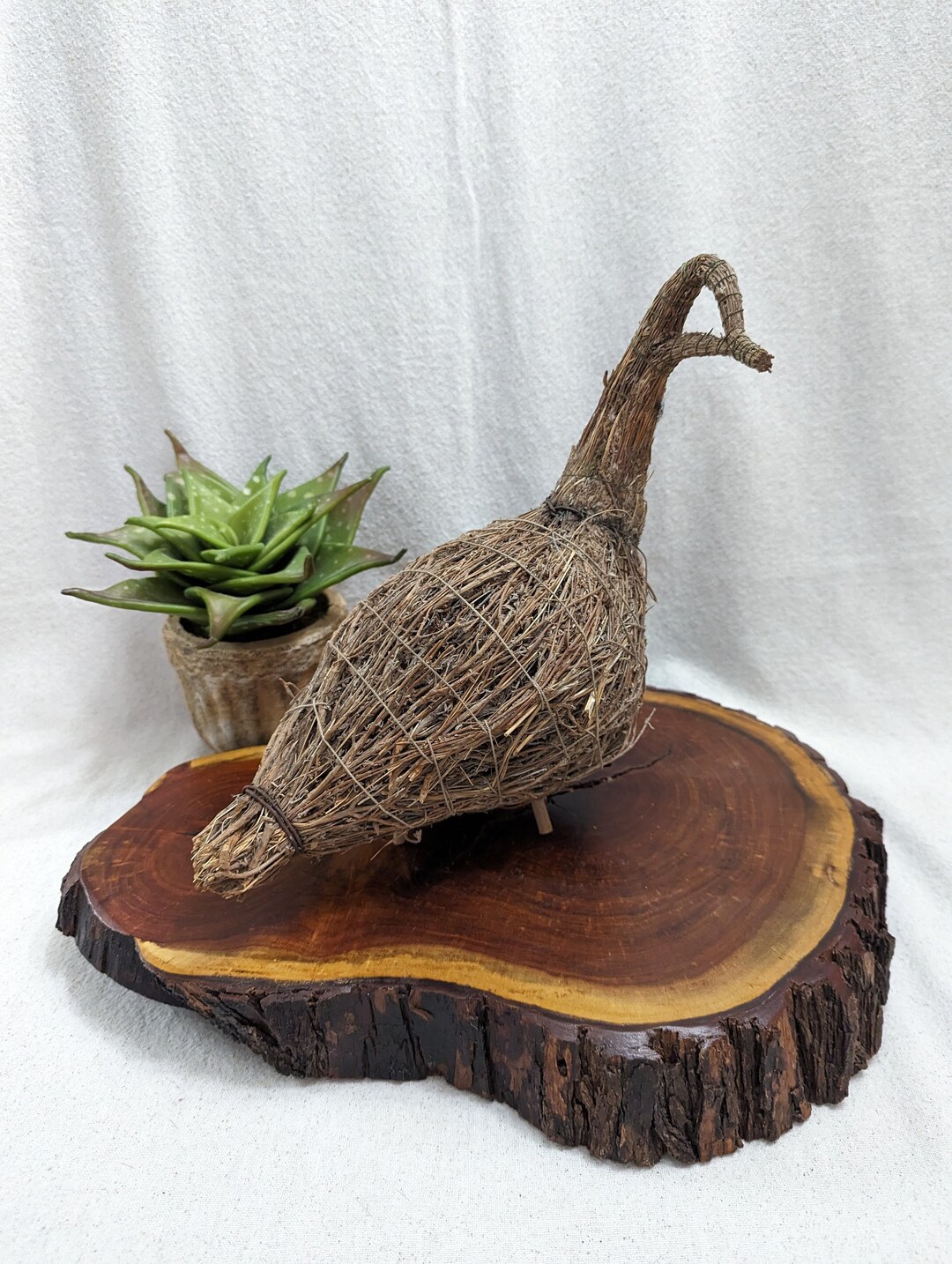 Cree Indian Tamarack Twig Goose Decoy - Canadian Souvenir - Etsy