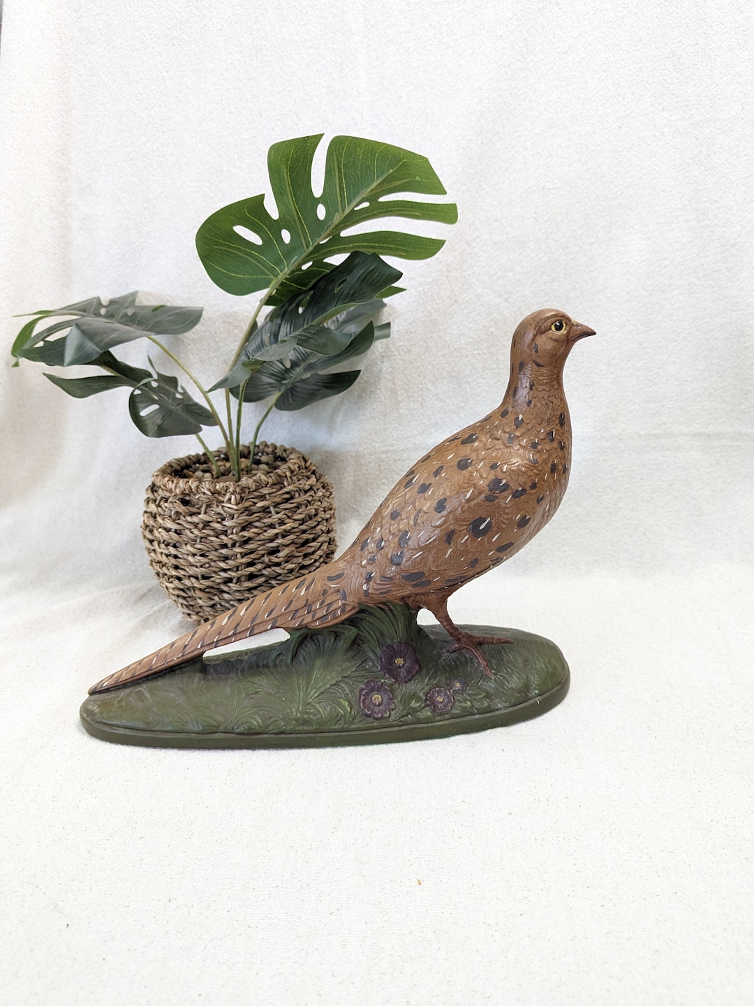 Ceramic Pheasant - 1970's - Bird Lovers - Hand Painted - Vintage ...