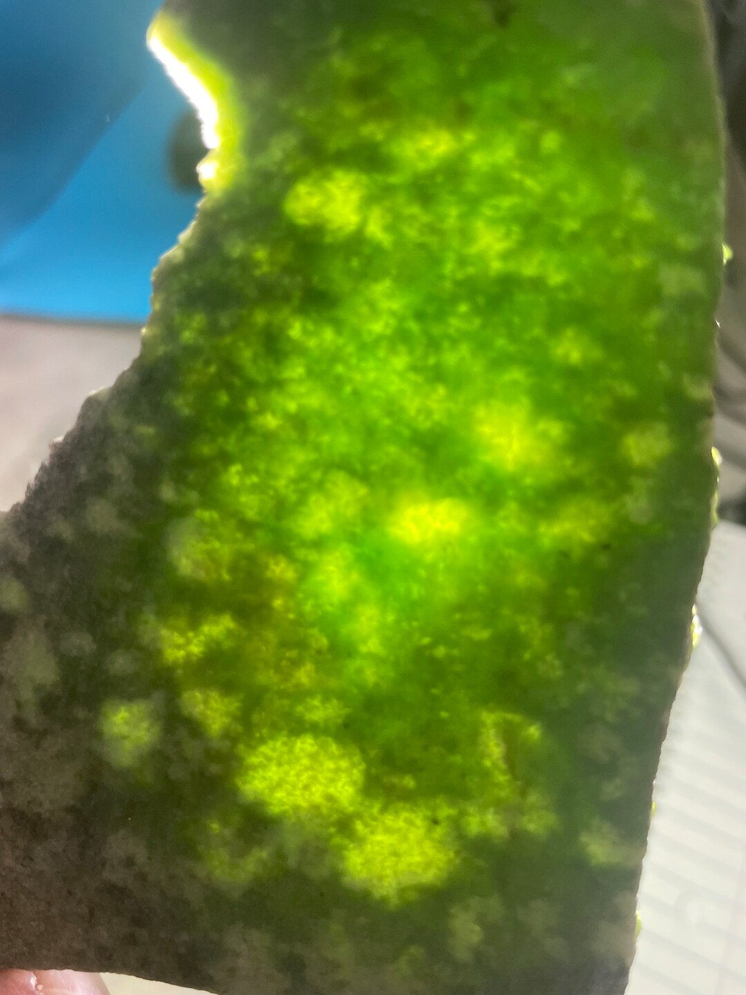 Wyoming Emerald?snowflake Nephrite Jade Slab - Etsy