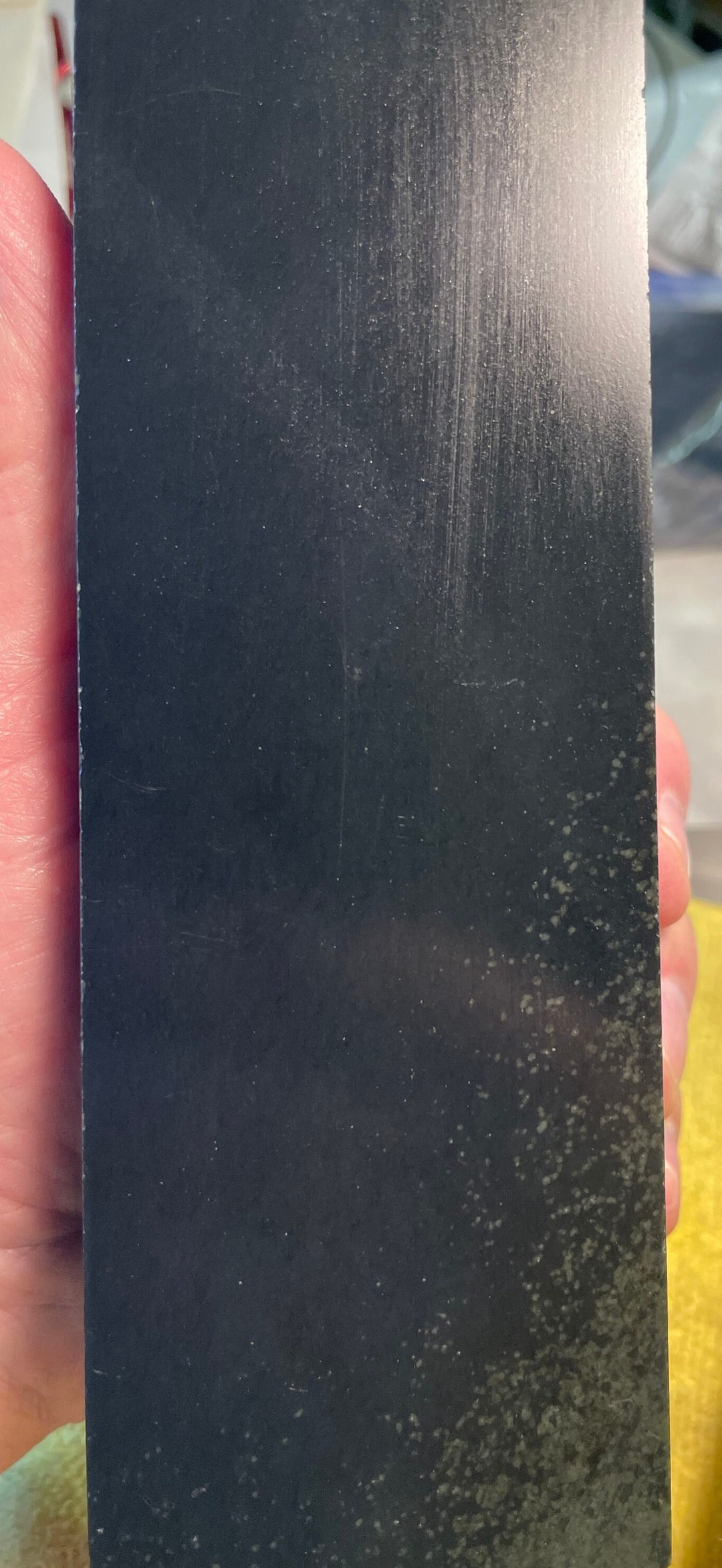 Wyoming Black With Molted Green Block of Nephrite Jade - Etsy