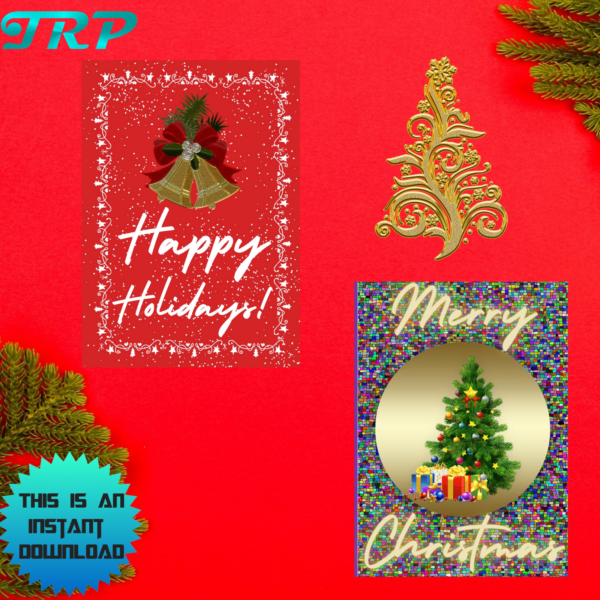 Printable Holiday Cards | Printable Christmas Cards | Printable ...