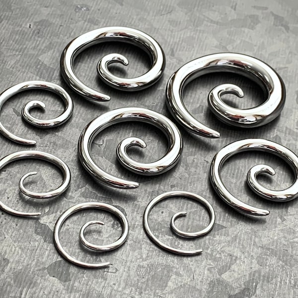 Spiral Gauges - Etsy