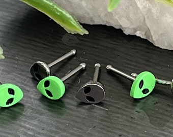 Alien Nose Stud - Etsy