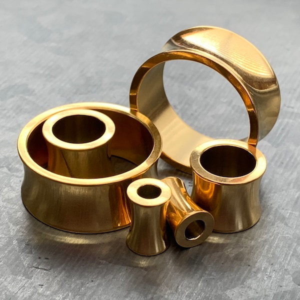 Gold Plugs - Etsy