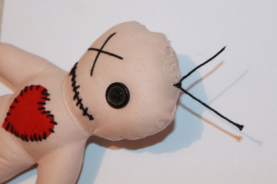 Voodoo doll pattern voodoo sewing pattern PDF tutorial Creepy | Etsy