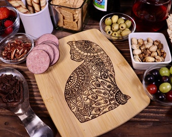 Cat Cutting Board | Etsy