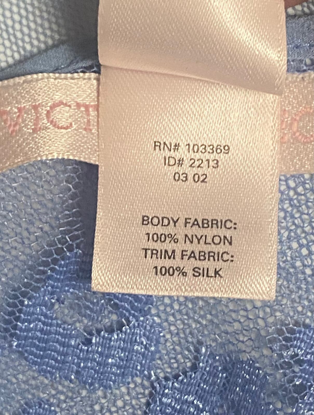 Vintage Victoria's Secret Y2K Sheer Blue Fly-away Babydoll Lingerie M ...