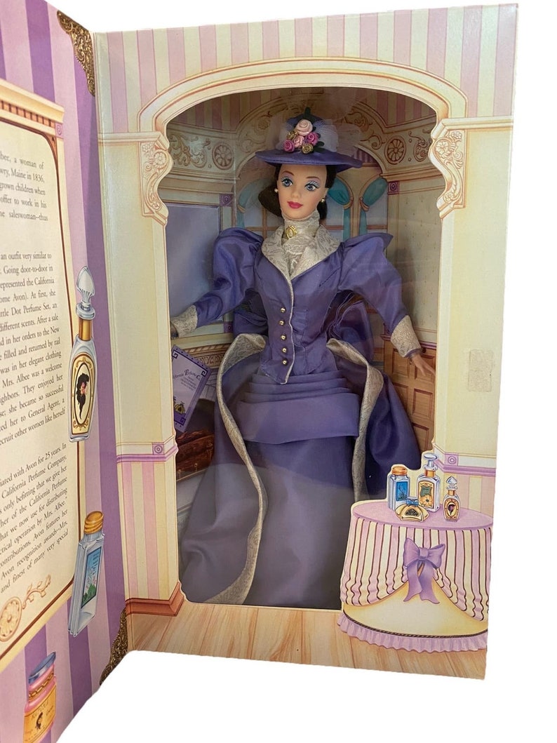 Barbie as Mrs PFE ALBEE First in Series Avon 1997 Mattel NRFB - Etsy