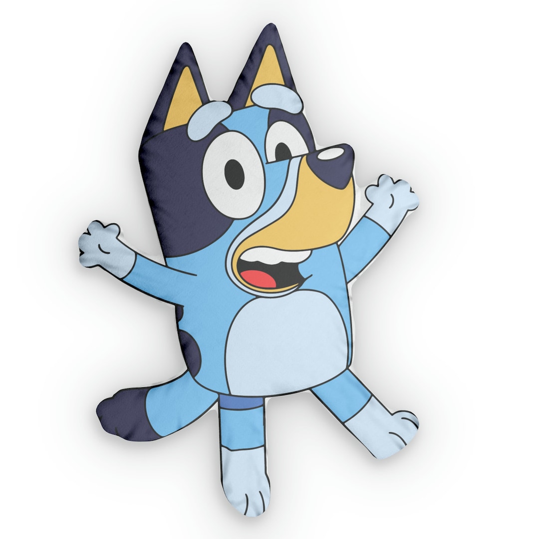 Bluey Shaped Pillows - Etsy