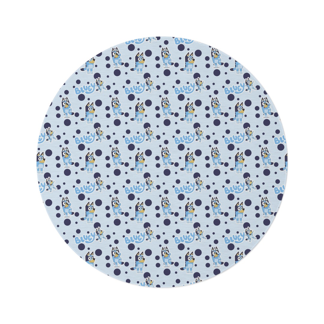 Bluey Round Rug - Etsy