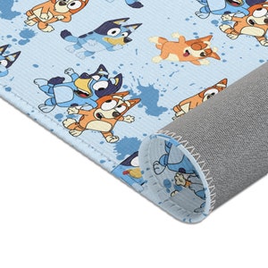 Bluey Area Rug - Etsy