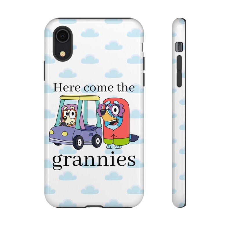 Here Come the Grannies Bluey Bingo Tough Phone Cases - Etsy