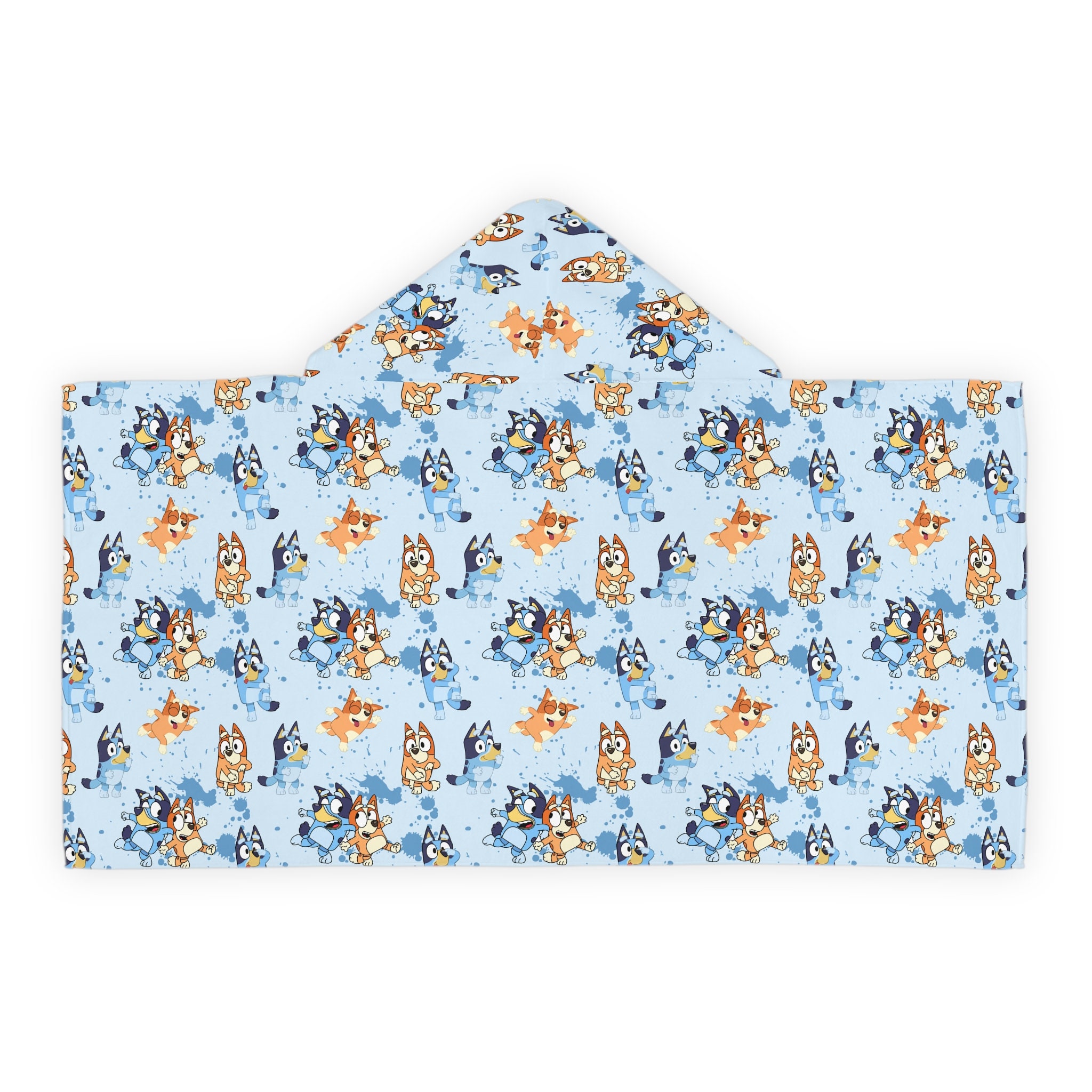 Bluey Hooded Towel - Etsy