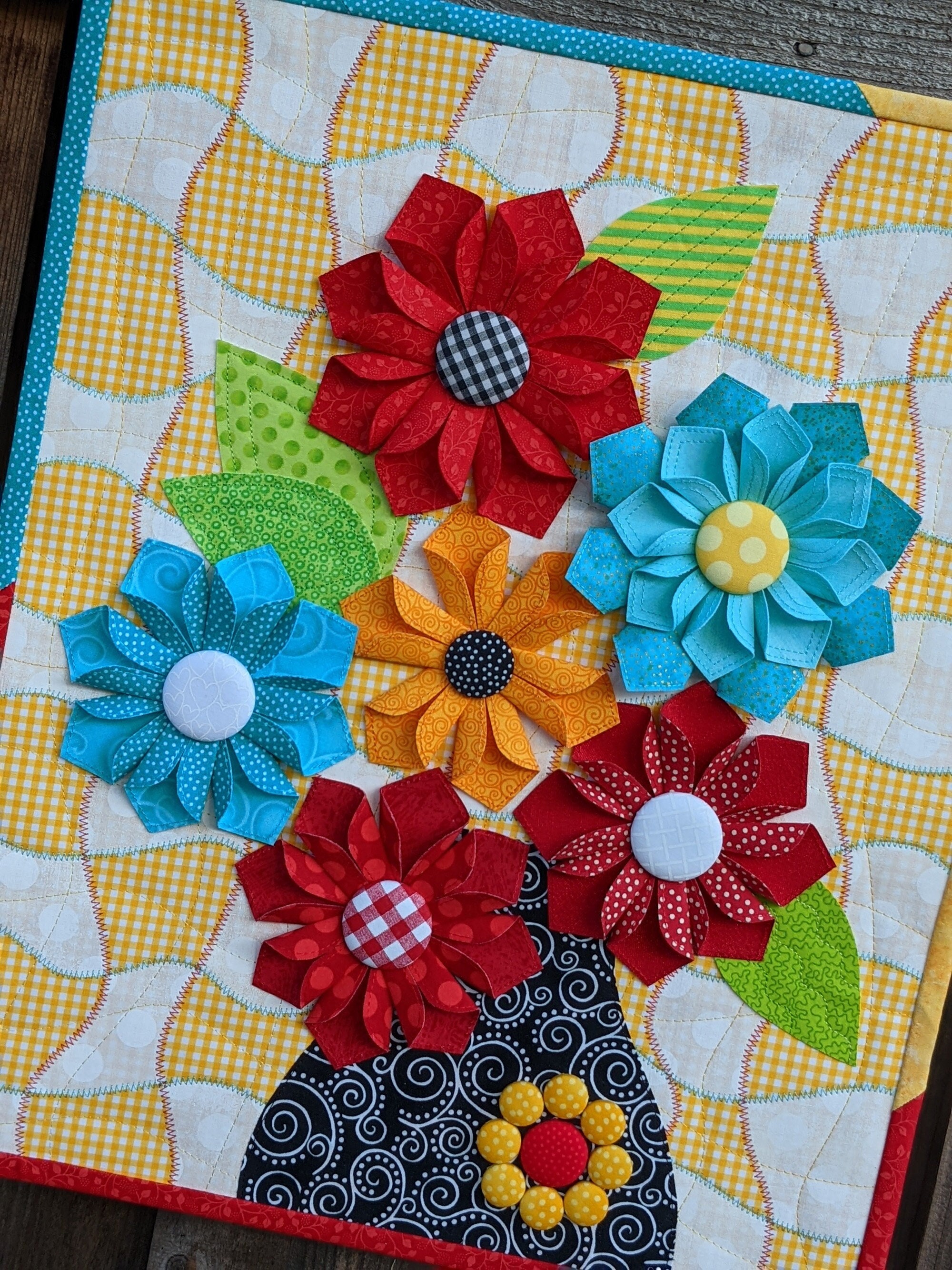 Posies in the Sunshine ~ PDF Pattern - Etsy