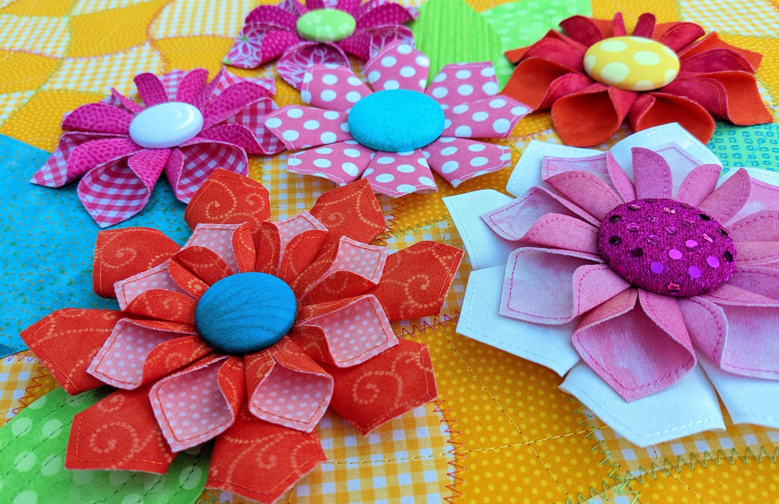 Posies in the Sunshine ~ PDF Pattern - Etsy
