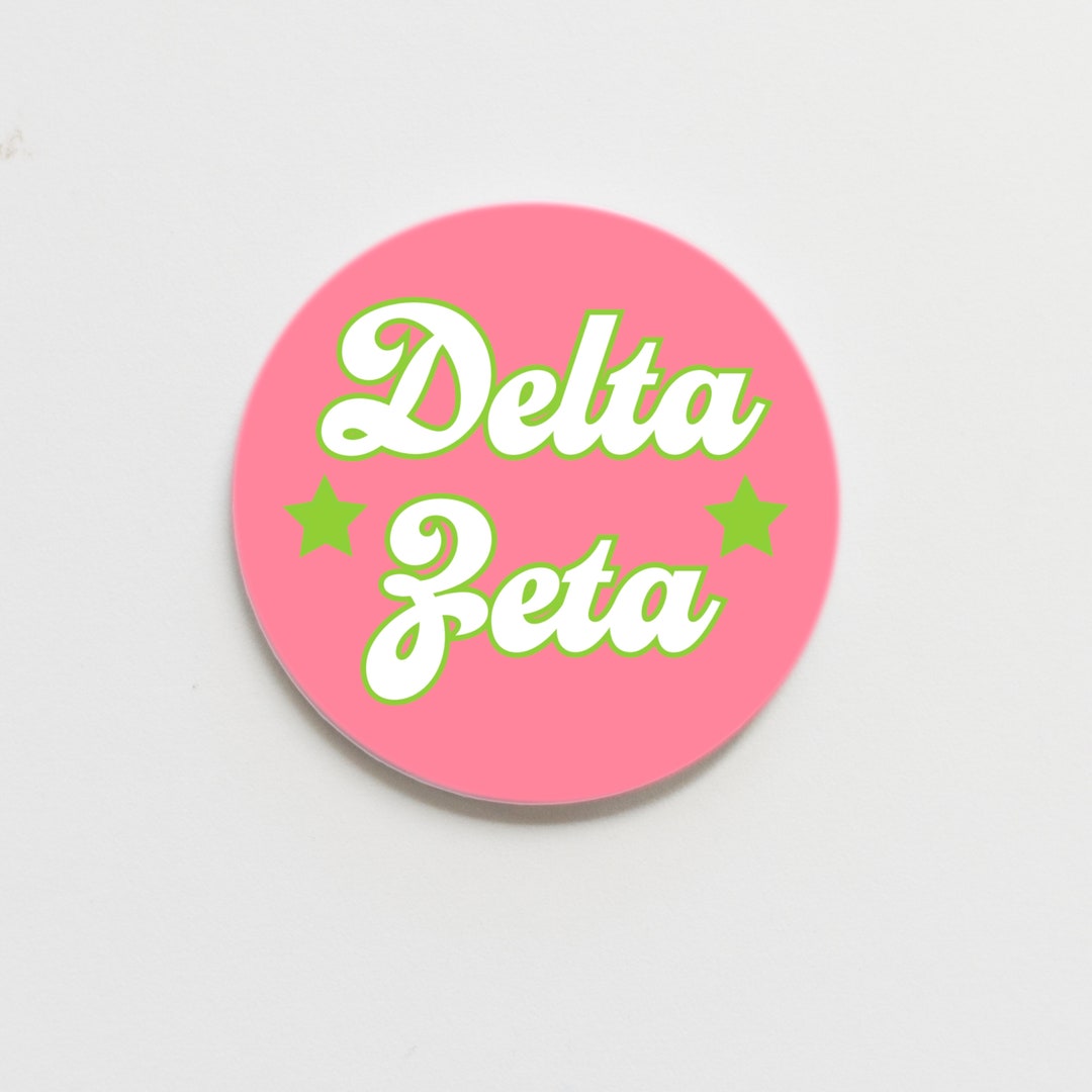 Delta Zeta Written in the Stars Greek Button - Etsy Österreich