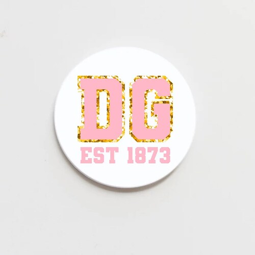 Delta Gamma Varsity Button - Etsy
