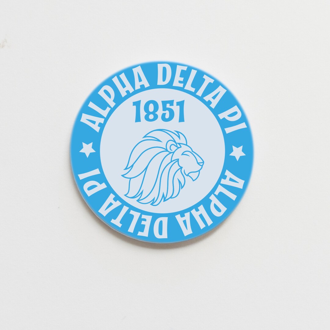 Alpha Delta Pi Greek Merit Badge Button - Etsy