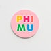 Phi Mu Greek Bow Button - Etsy