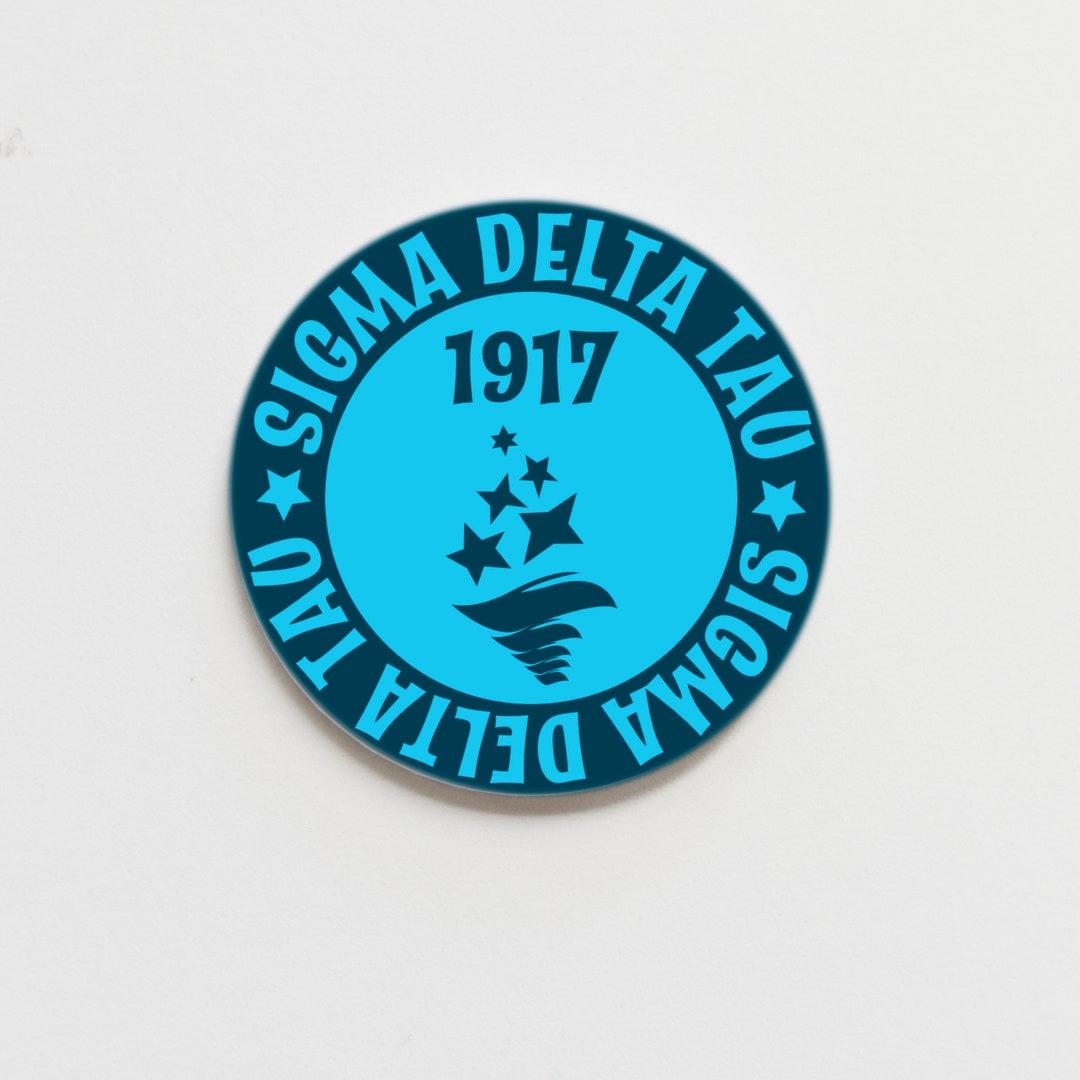 Sigma Delta Tau Greek Merit Badge Button - Etsy