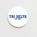 Tri Delta Greek Boots Button - Etsy